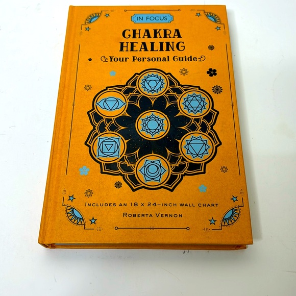 Accents | Book Hardcover Chakra Healing Your Personal Guide Wall Chart ...